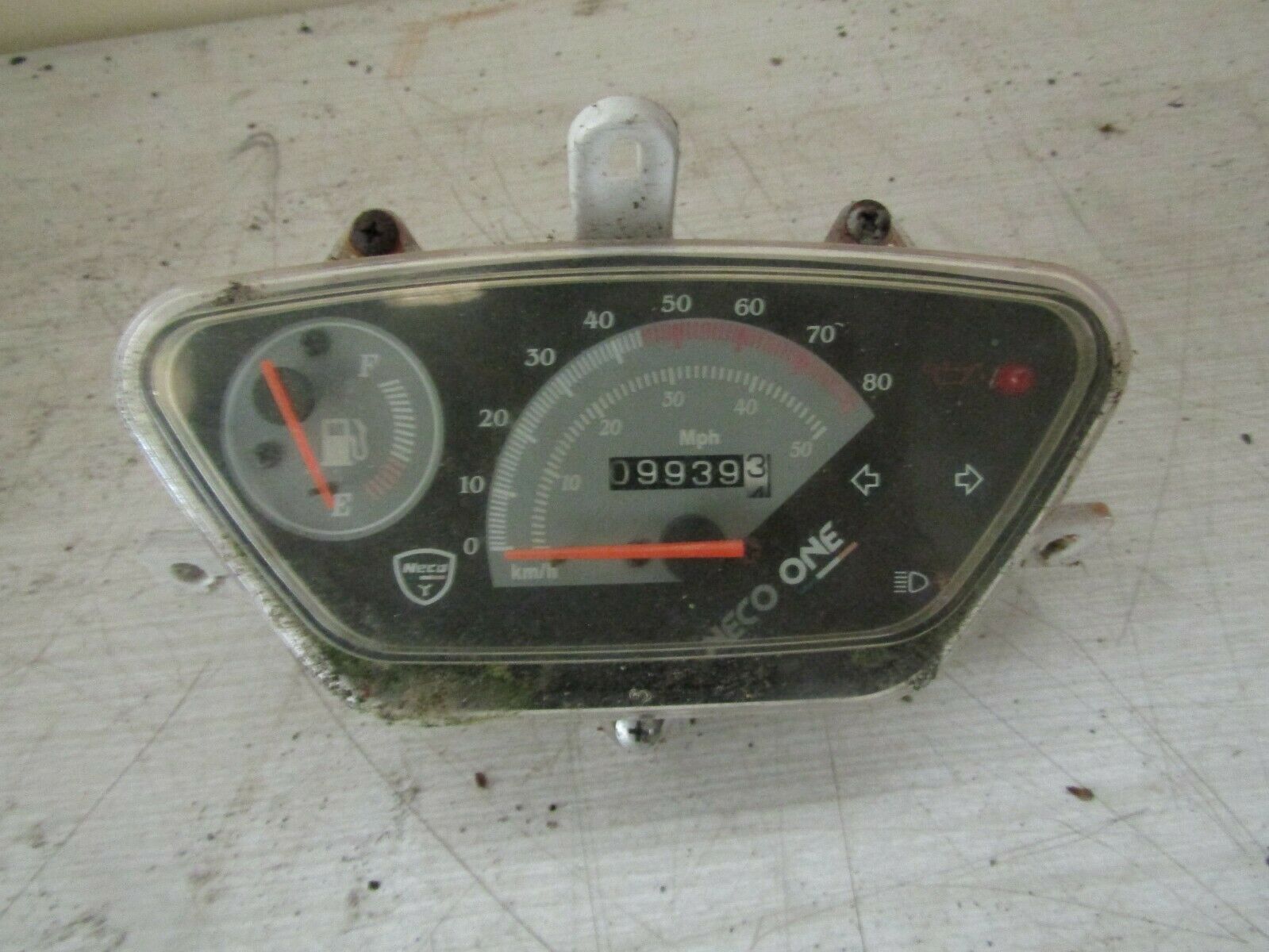 compteur neco one 50 2 temps 10 pouces - Flash motos pieces